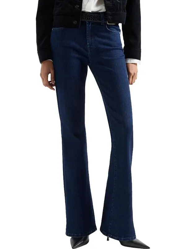 7 For All Mankind The Leggy Mid Rise Flare Jeans - Classical