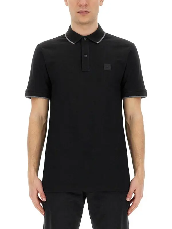 BOSS Regular Fit Polo Shirt - Black