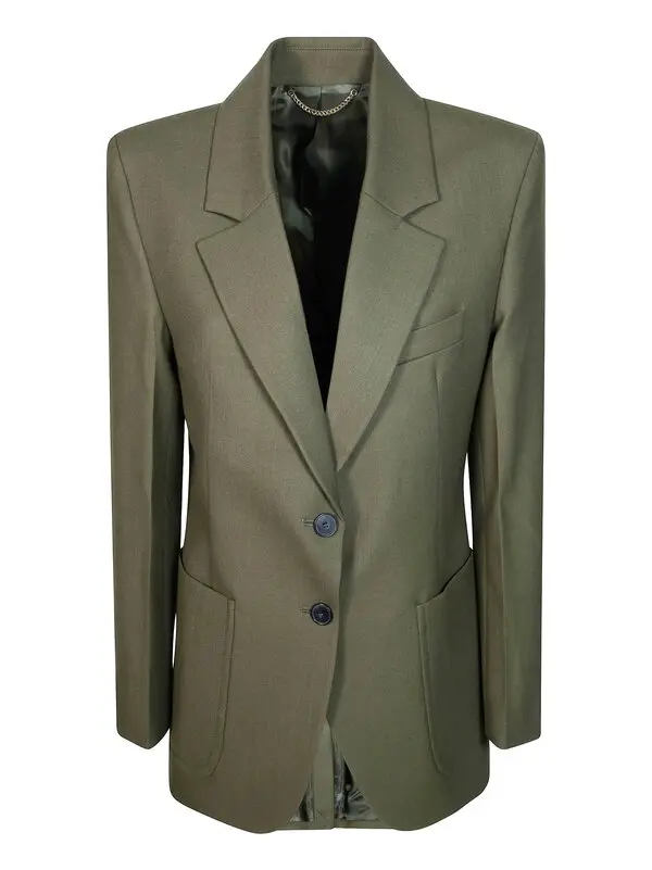 Victoria Beckham Katherine Jacket - Verde