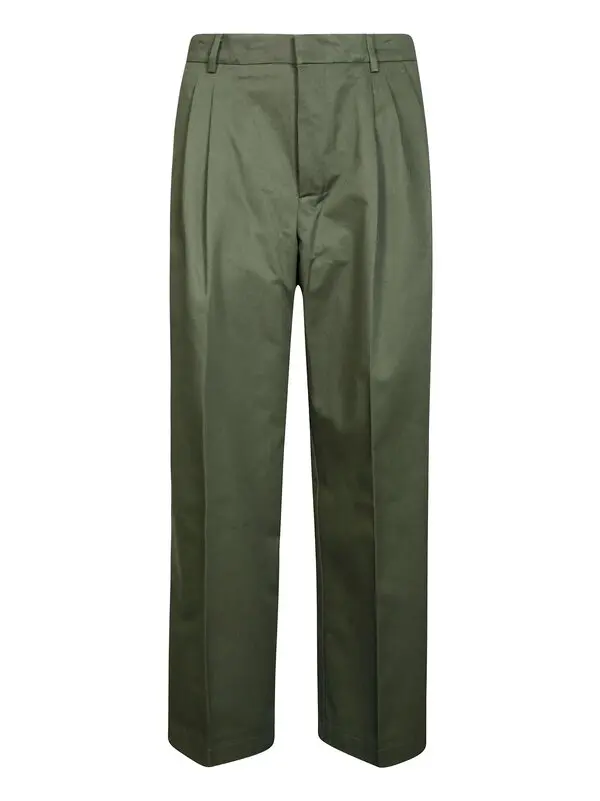 AMARANTO Tailored Pants - Verde