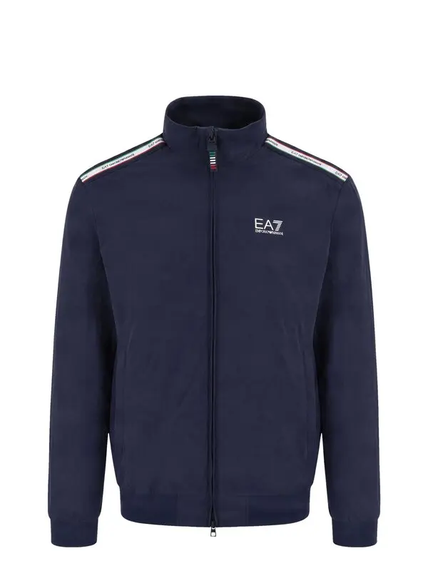 EA7 Zip-front Track Jacket - Armani Blue