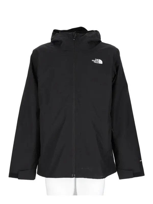 The North Face Hooded Zip-up Sports Jacket - Black