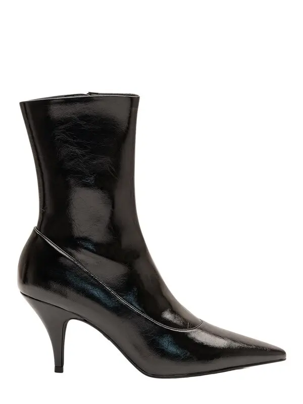 Jeffrey Campbell Looker Crin Tall Boot - Black