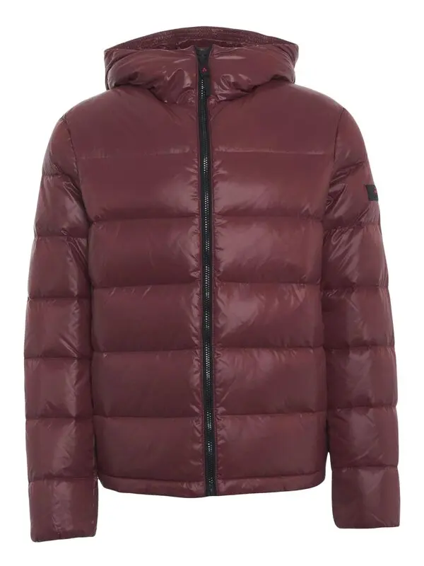 Peuterey Polyamide Coat - Bordeaux