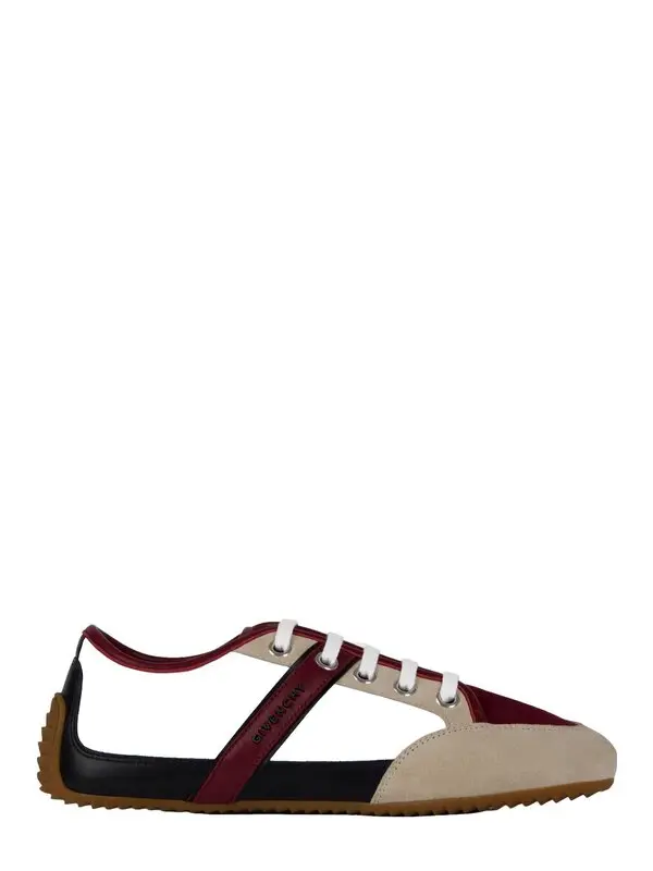 Givenchy Slim Sneakers In Nylon And Suede - No