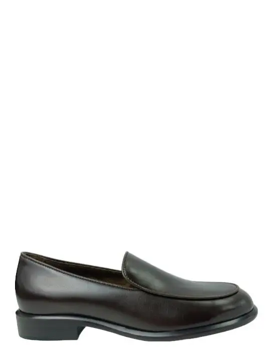 Khaite Round-toe Loafers - Black