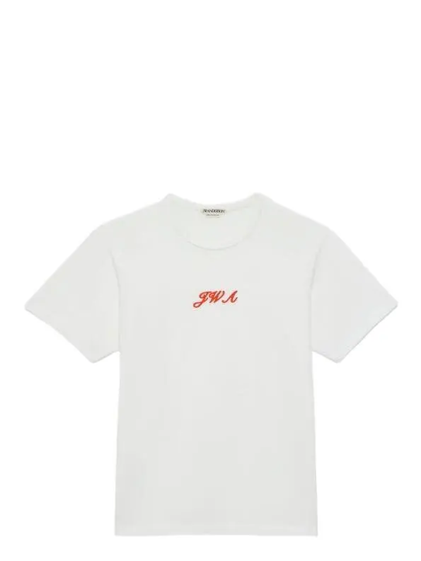 J.W.ANDERSON J.w. Anderson Embroidered T-shirt - White
