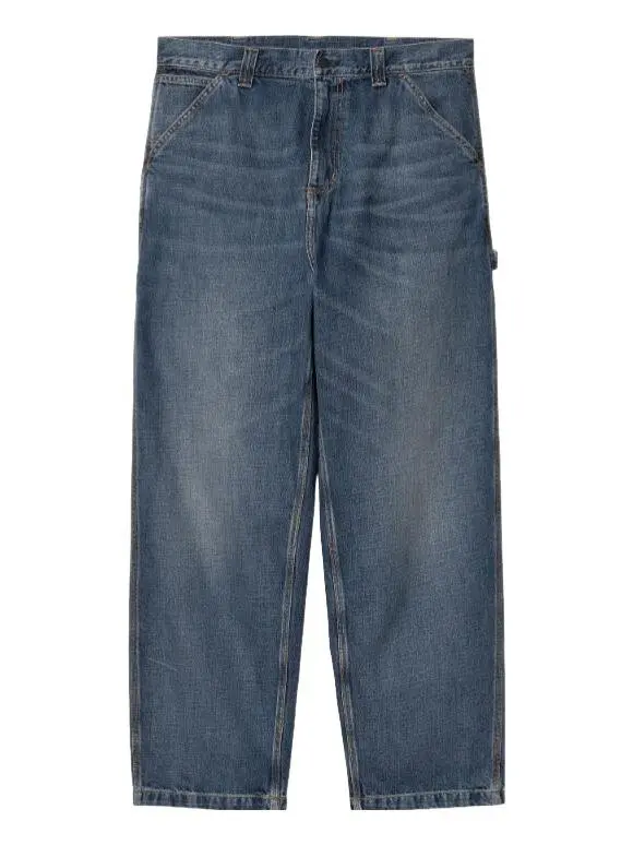 Carhartt Work In Progress Og Single Knee Pant Denim - Blue
