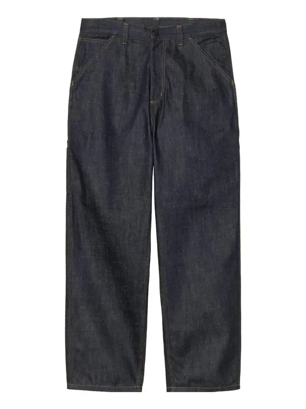 Carhartt Work In Progress Og Single Knee Pant Denim - Blue