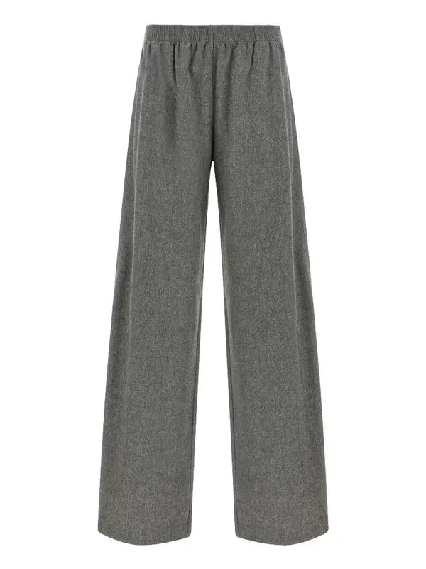 Fabiana Filippi Filo Diamante Wide-leg Trousers - Grey