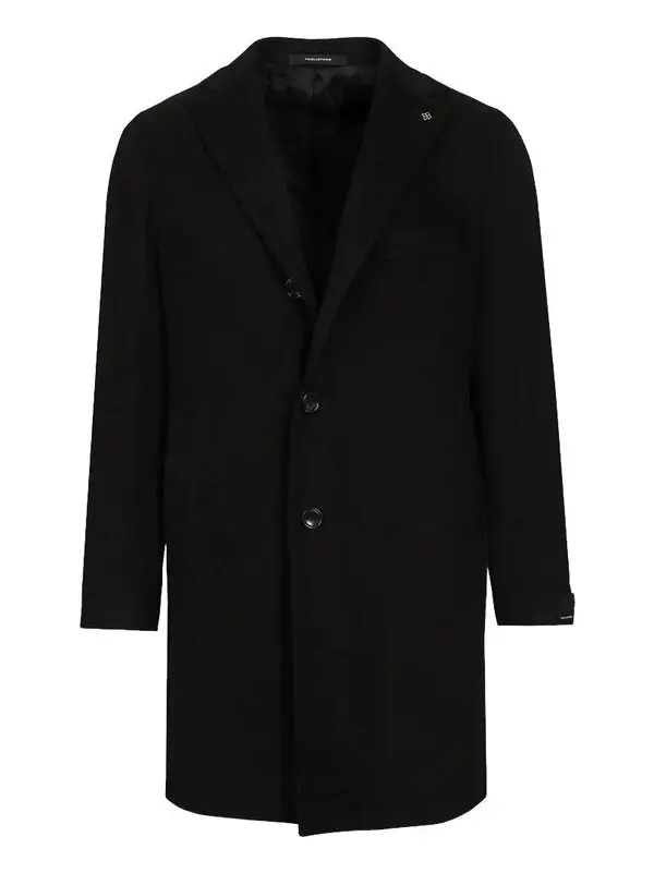 Tagliatore Bruce Single-breasted Coat - Black