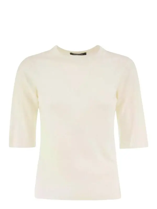 Fabiana Filippi Sequin-embellished Ribbed Crew Neck Sweater - Neutrals