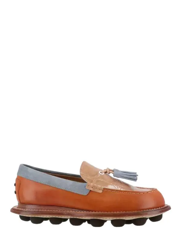 TOD'S X Hender Scheme Gommino Tassel Loafers - Brown
