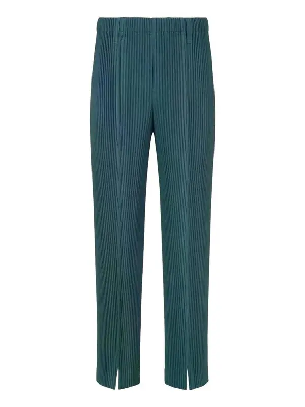 Issey Miyake Tailored Pleats Trousers - Blue