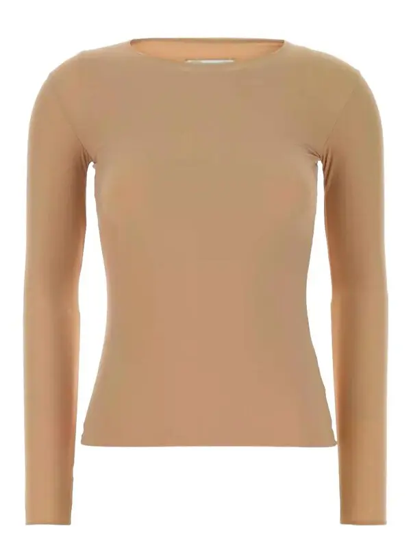 JIL SANDER Long Sleeve Crewneck T-shirt - Neutrals