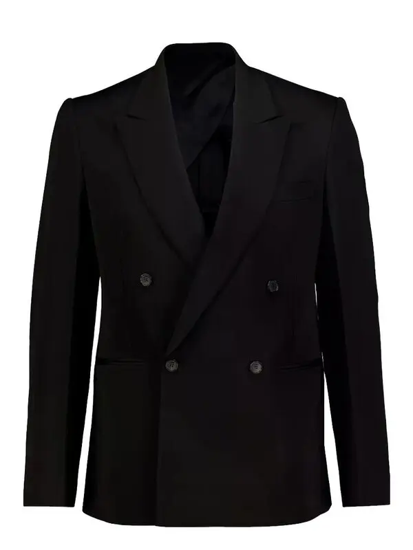 Fendi Double-breasted Blazer - Black