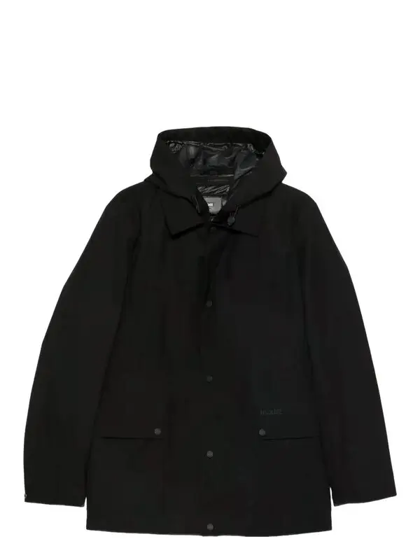 Mackage Alec Hooded Zip-up Coat - Black