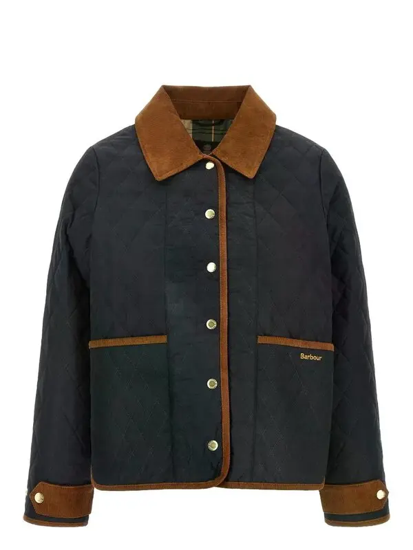 Barbour Ainsdale Patchwork Quilted Jacket - Blue