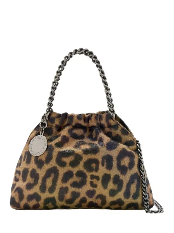 Stella McCartney Mini Falabella Leopard-print Tote Bag - Neutrals