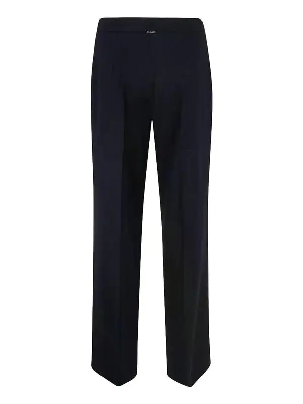 TWINSET Pressed Crease Tailored Trousers - Black