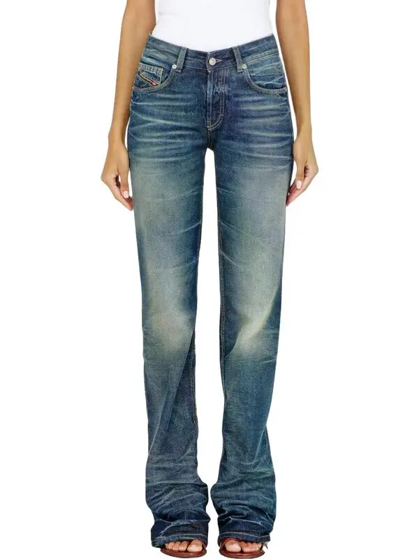 DIESEL® D-heel Regular Waist Jeans - Blue