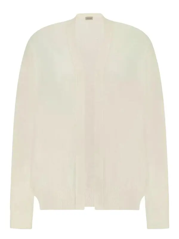 Paul & Shark Fine Knit Open Front Cardigan - Neutrals