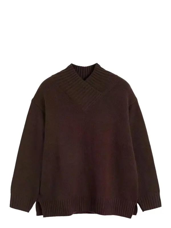 Chinti & Parker Ribbed-knit Cashmere Sweater - Brown