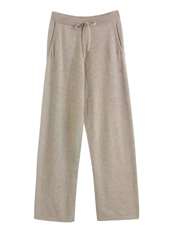 Chinti & Parker Cashmere Wide-leg Trousers - Neutrals