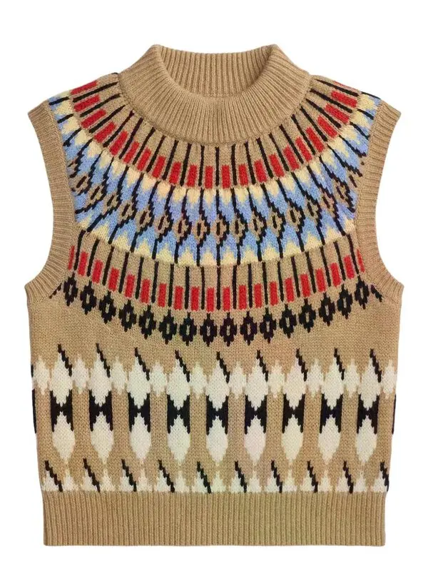 Polo Ralph Lauren Fair Isle Sweater Vest - Neutrals