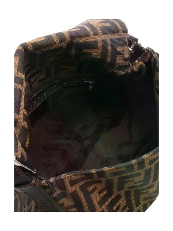 Fendi 2000s Mamma Baguette Shoulder Bag - Brown