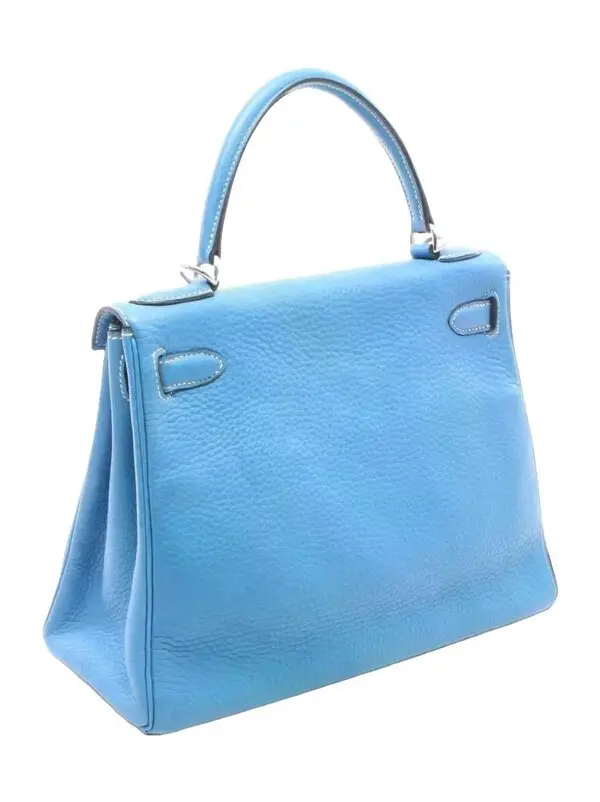 Hermès 2006 28 Kelly Two-way Handbag - Blue