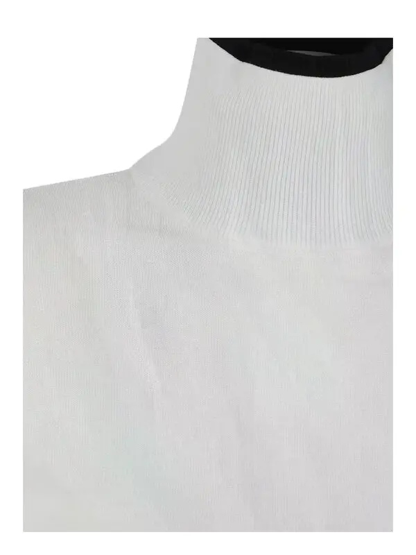 TOTEME Fitted Ribbed Top With Shoulder Pads - Neutrals