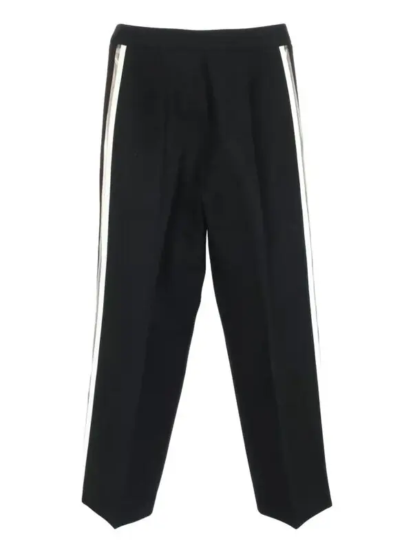 Fendi 2010s Side Stripe Track Pants - Black