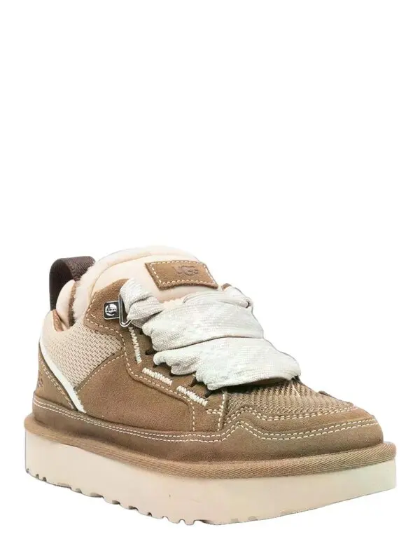 UGG Lowmel Sneakers With Shearling Lining - Brown