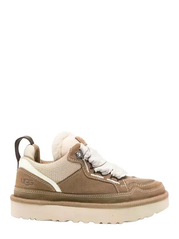 UGG Lowmel Sneakers With Shearling Lining - Brown
