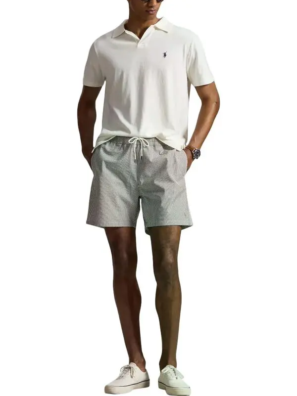 Polo Ralph Lauren Striped Swim Shorts - Brown