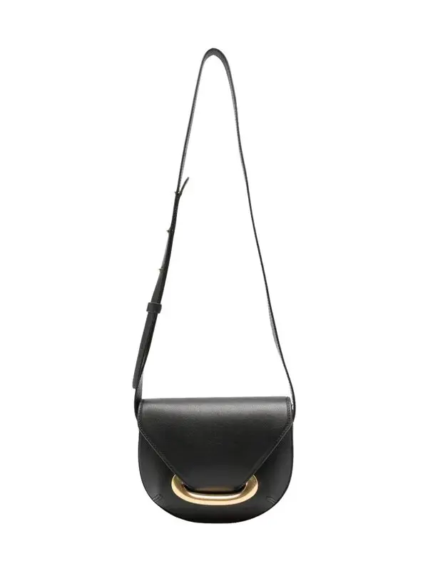 WANDLER Veneto Leather Shoulder Bag - Black