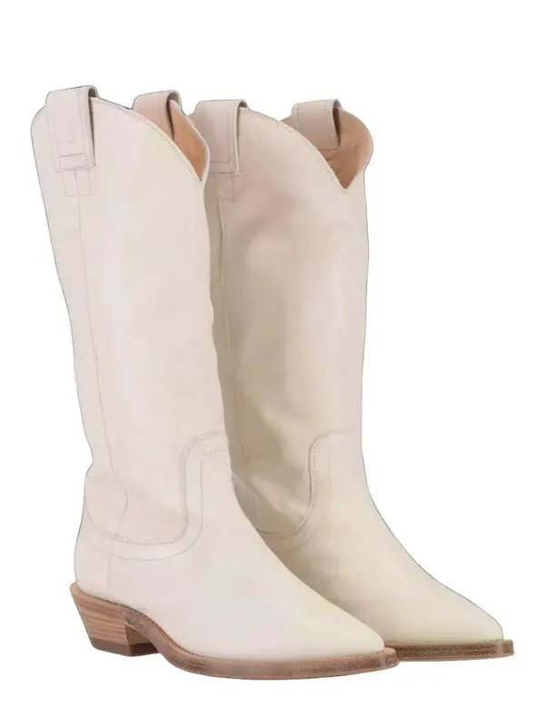 TOD'S Pointed-toe Cowboy Boots - Neutrals