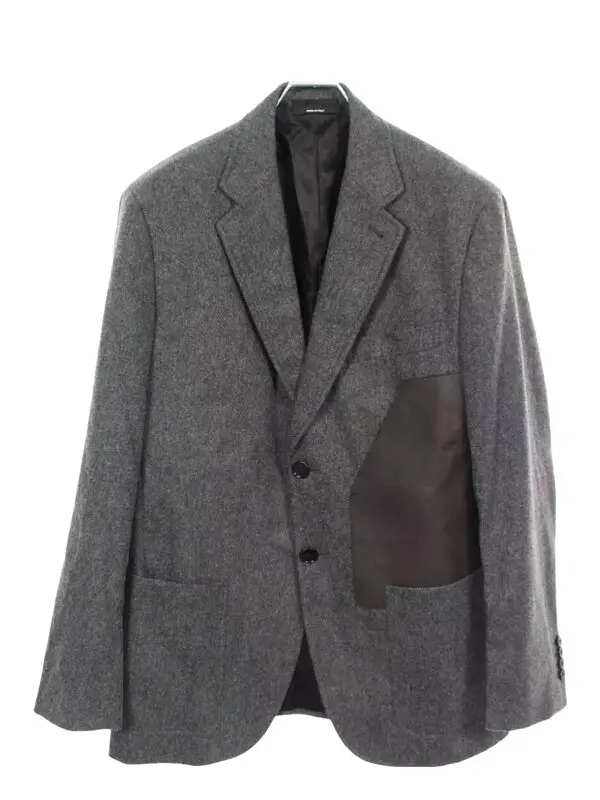 Hermès 2010s Notched-lapels Blazer - Grey