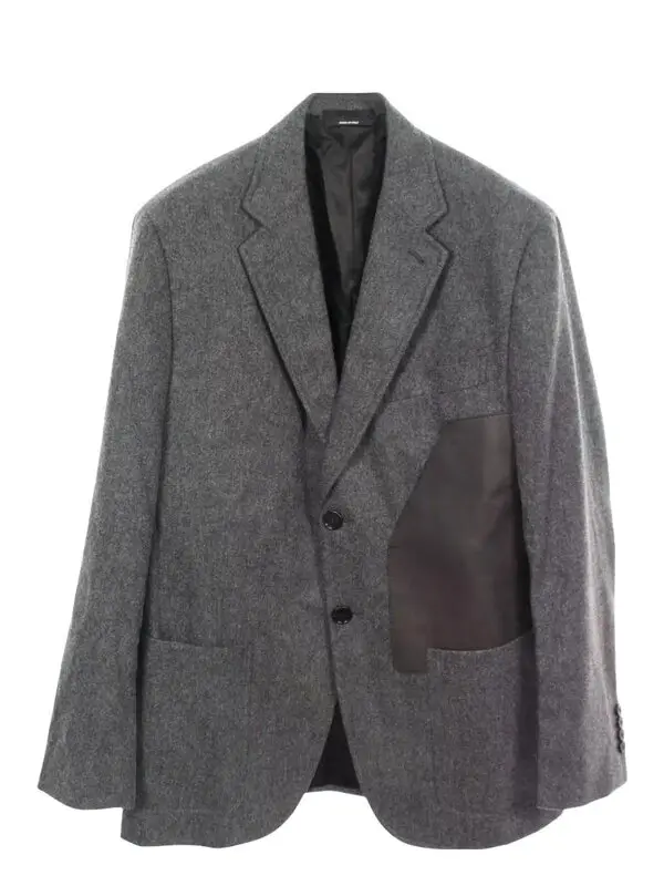 Hermès 2010s Notched-lapels Blazer - Grey