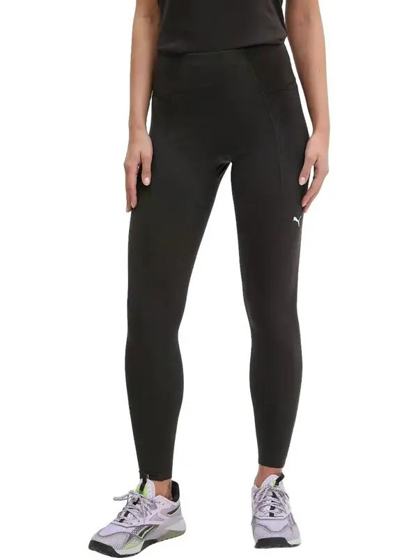 PUMA Logo-print Leggings - Black