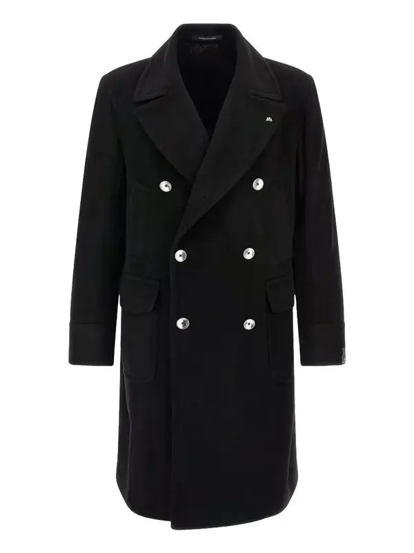 Tagliatore Sherry Double-breasted Coat - Black