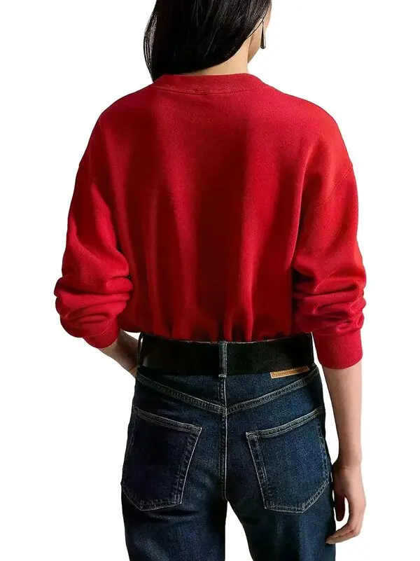 Polo Ralph Lauren Fleece Crewneck Sweatshirt - Red