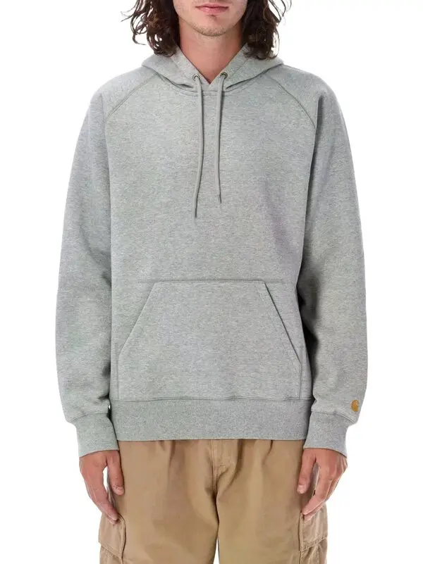 Carhartt Work In Progress Hooded Chase Sweatshirt - Grey