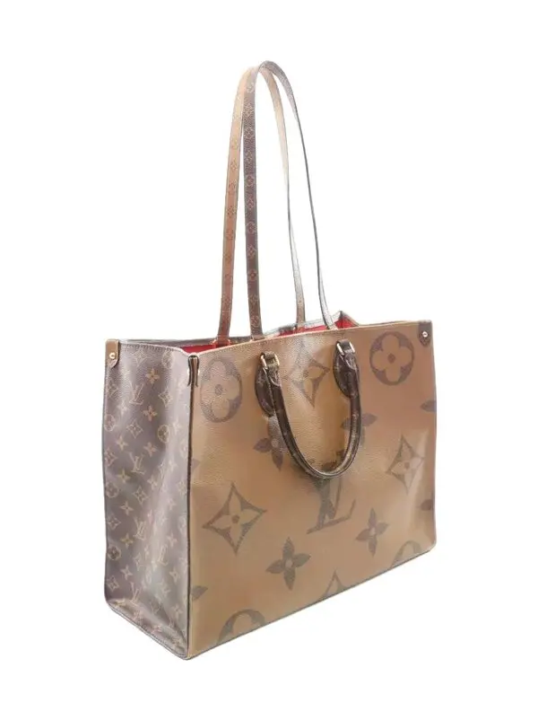 LOUIS VUITTON Monogram Onthego Gm Bag - Brown