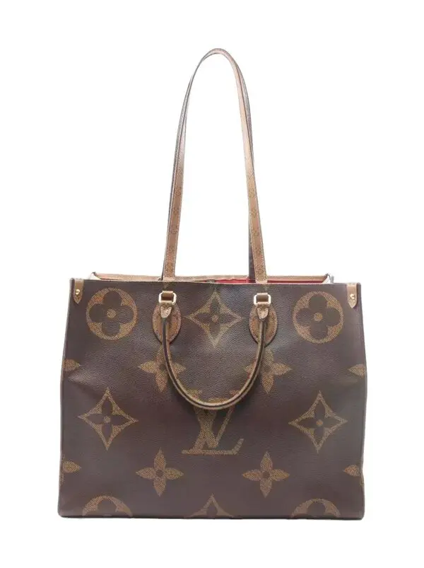 LOUIS VUITTON Monogram Onthego Gm Bag - Brown