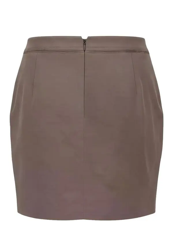 TOM FORD Tailored Mini Skirt - Brown