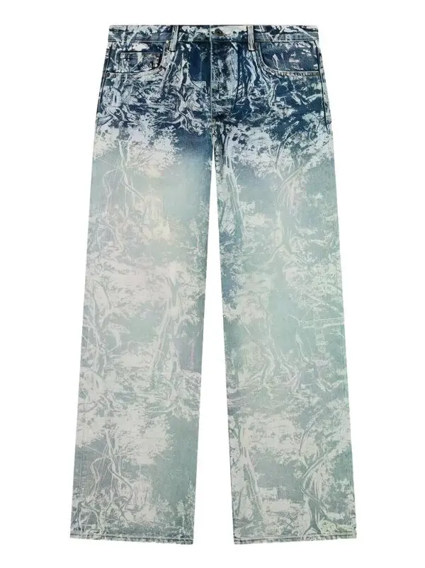 Off-White City Nature Slim Relaxed Jeans - Blue