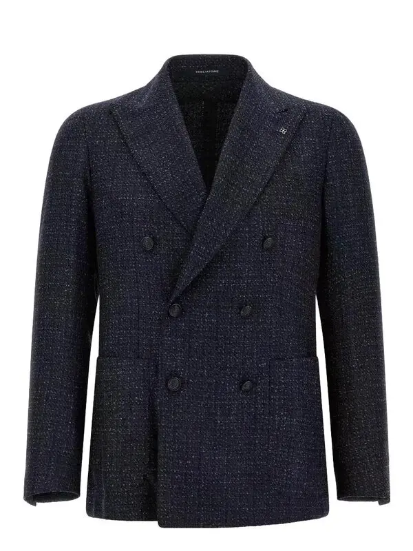 Tagliatore Montecarlo Double-breasted Blazer - Blue