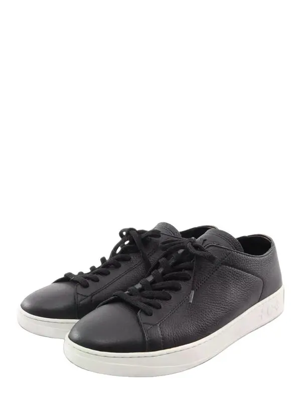 LOUIS VUITTON Resort Line Leather Sneakers - Black